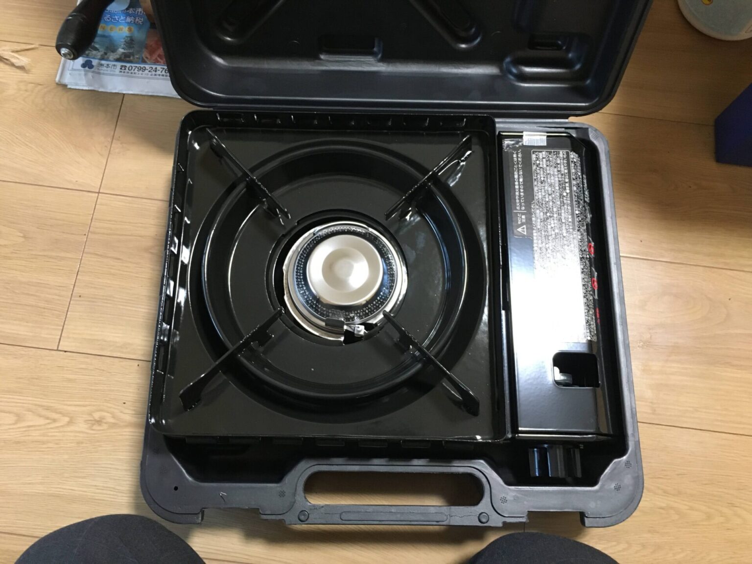 コーヒーの焙煎機（KALDI Fortis）にマッチするカセットコンロを紹介します。 - コーヒーおたく.com